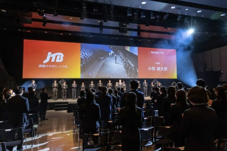 【レポ】JTBがグループ入社式を開催｜コロナ禍に旅行会社を志望した15社370名が参加
